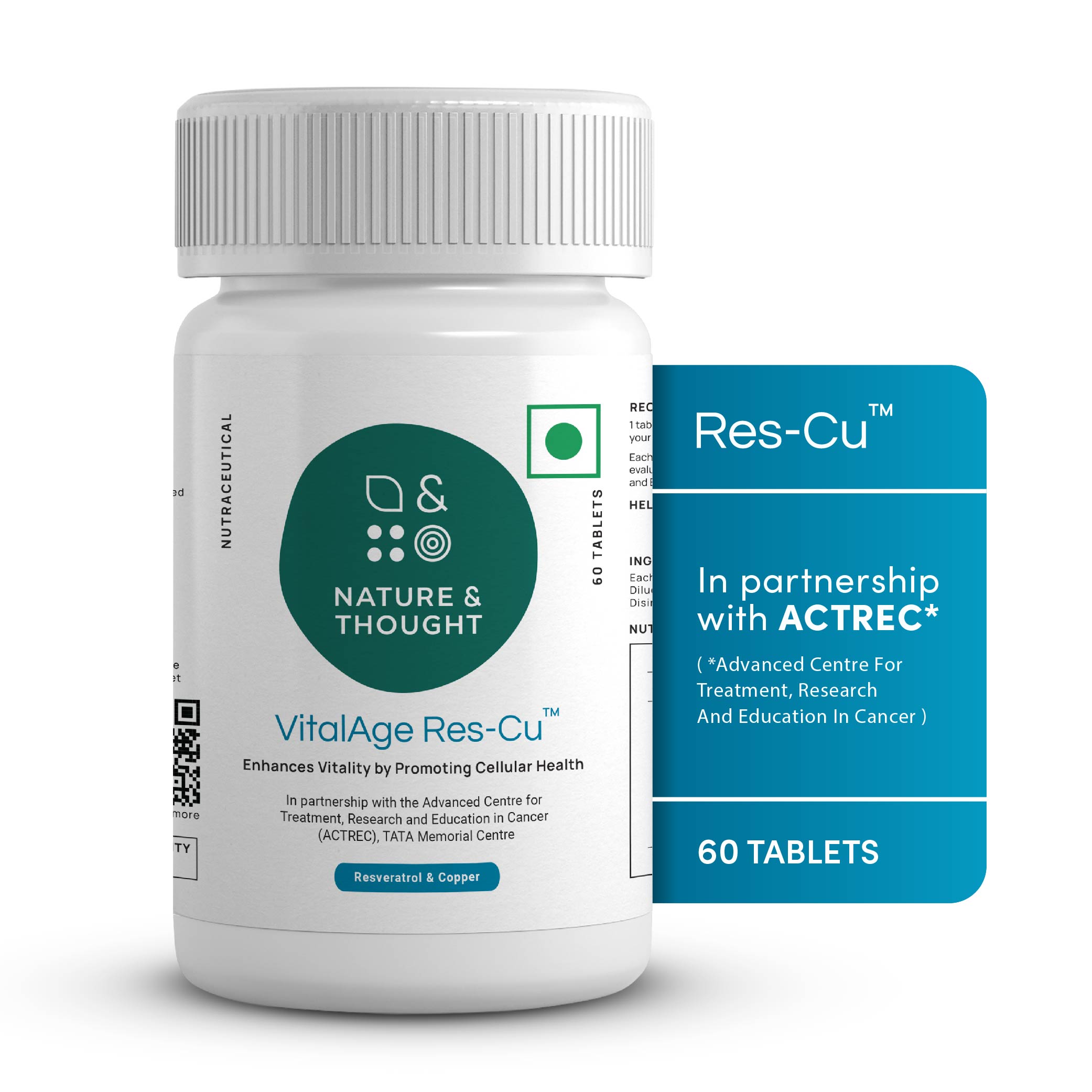 VitalAge Res-Cu™ | Resveratrol & Copper Pro-Oxidant Supplement - Nature ...